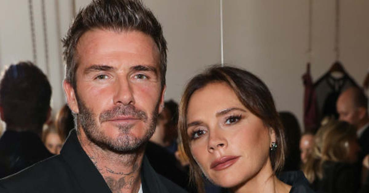 Victoria i David Beckhamowie w świątecznych stylizacjach Victoria i David Beckhamowie w świątecznych stylizacjach